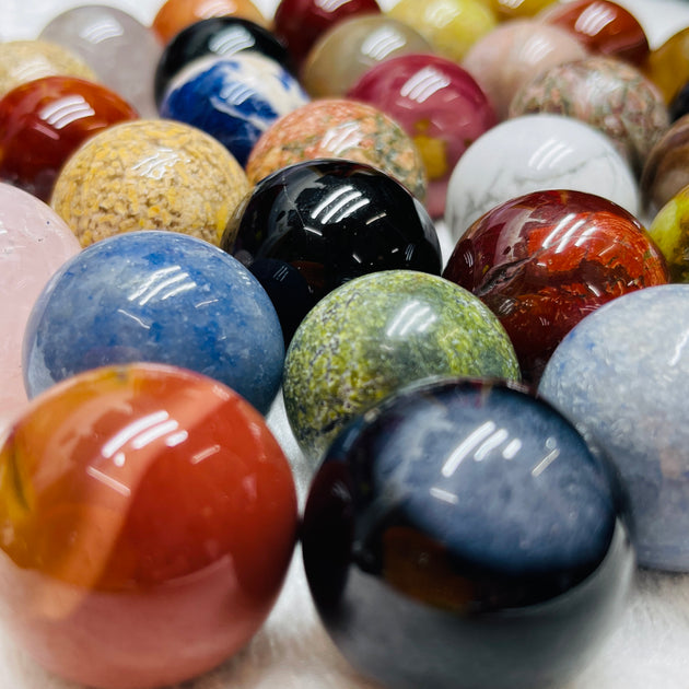 Natural Gems Sphere | Beadorea