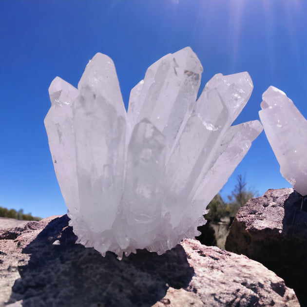 Clear Crystal Clusters | Beadorea